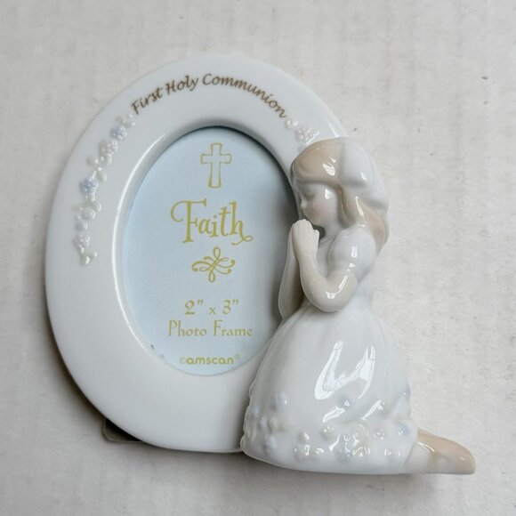 Amscan | Accents | Amscan First Holy Communion Porcelain Photo Picture ...